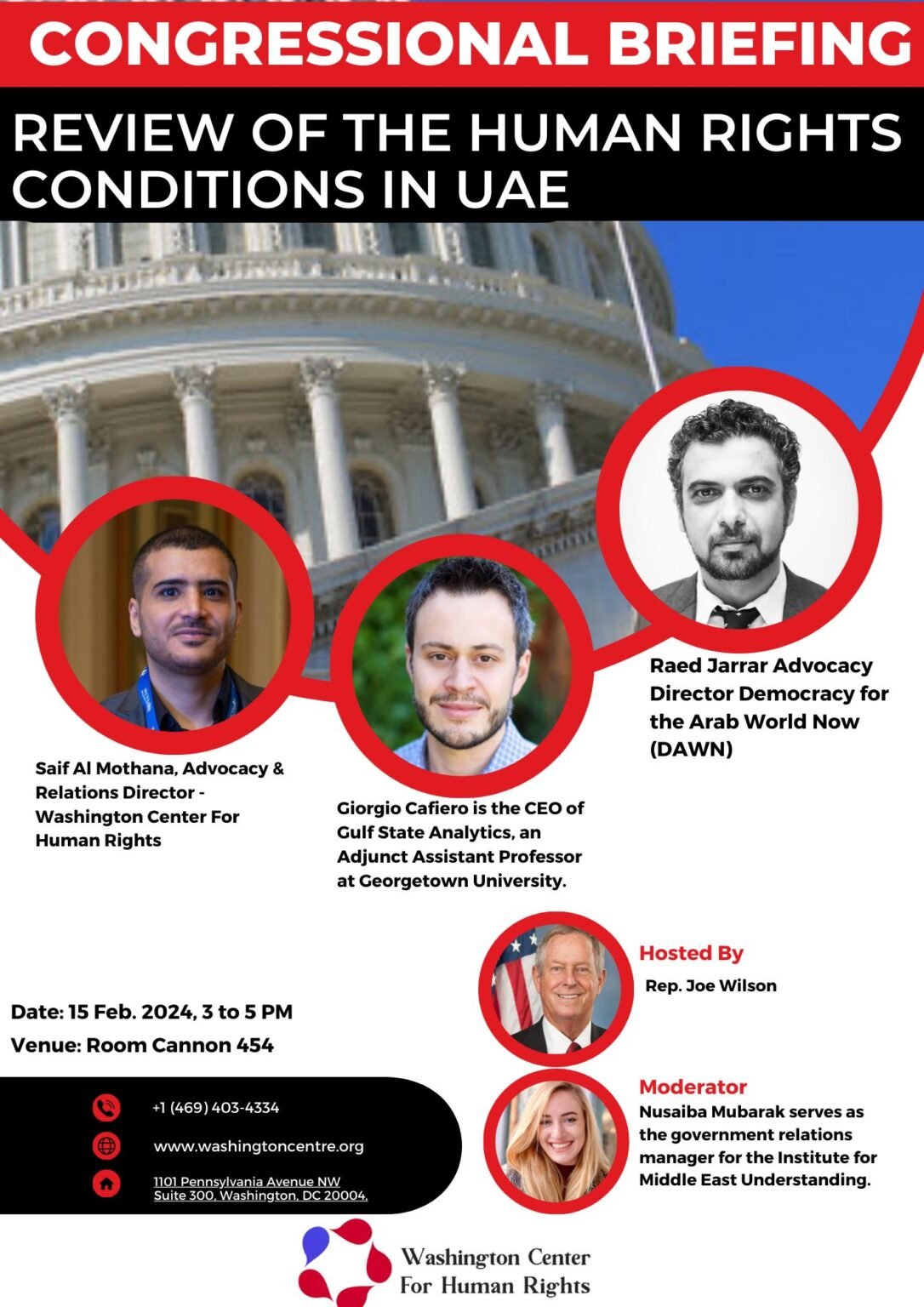 Event: Review of the Human Rights Condition in the UAE - Washington ...