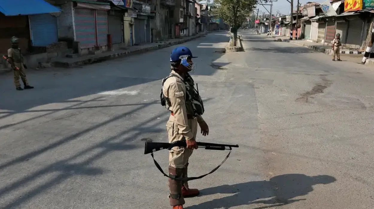 Raising issue of India: Human rights violations in Kashmir